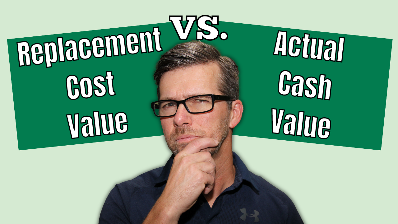 Homeowners Insurance Policy: Actual Cash Value and Replacement Cost ...