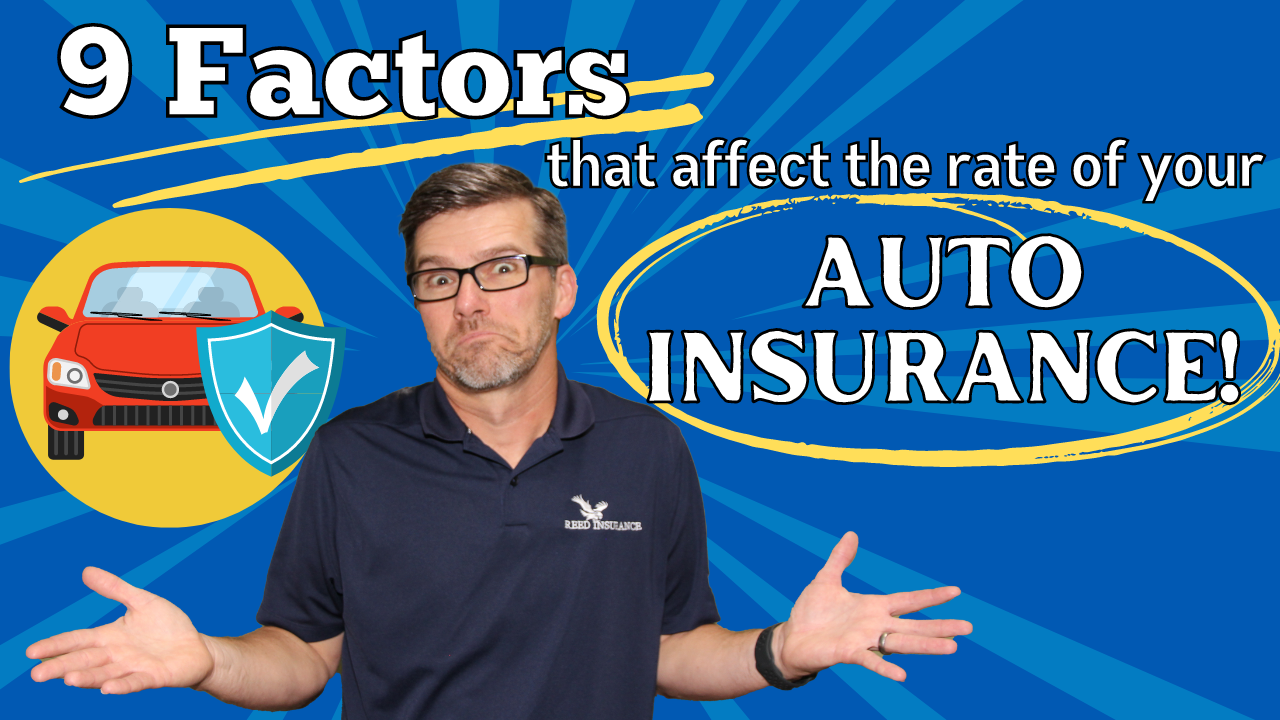 Factors That Affect The Rate Of Your Car Insurance. - Reed Insurance